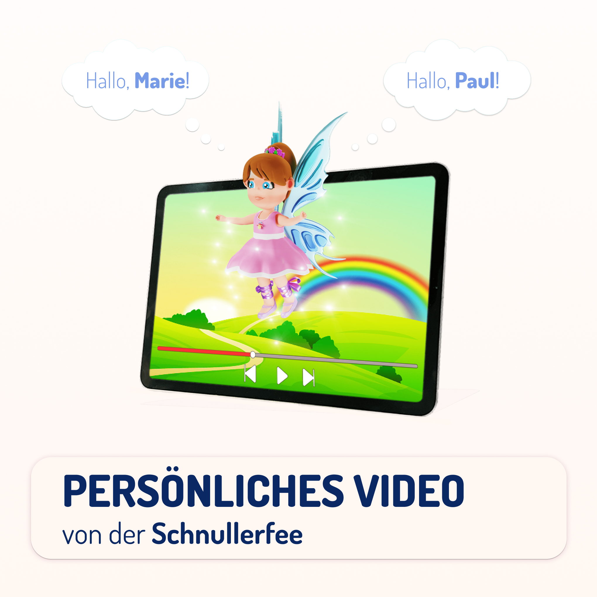 Das personalisierte Schnullerfee-Video für Dein Kind – Schnullerfrei